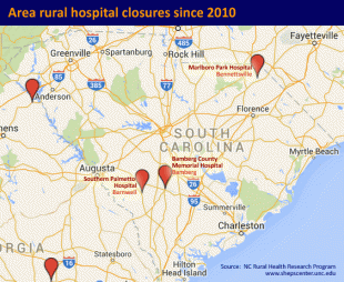 NEWS: Rural South Carolina hospitals close, more threatened ...